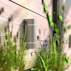 Philips Sunset LED 2x1W nerez / Venkovní nástěnné svítidlo / 200 lm /