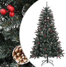 Umělý vánoční stromek se stojanem zelený 150 cm PVC,  345179 HangarStore.cz