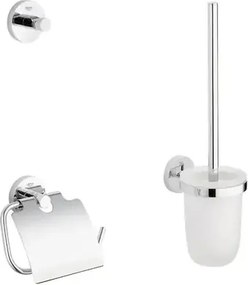 Grohe Essentials - Sada doplňků pro toaletu 3 v 1 chrom