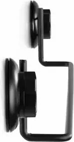 Compactor Bestlock Black Věšák na ručníky s přísavkami černá / bez vrt