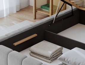 Postel Lamica 180x200 + Dřevěný rám/Standardní zdvih/kontejner
