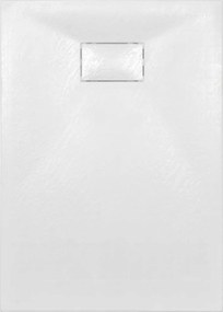 vidaXL Sprchová vanička SMC 100 x 70 cm [144771] Barva: Bílá