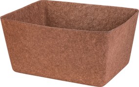 Livarno® Úložný koš, 36 x 25 x 20 cm (hnědá)
