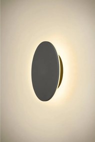 LA 1007913 D-RING M nástěnné svítidlo, fáze, 2700/3000K, fáze, IP65, černá - BIG WHITE (SLV)