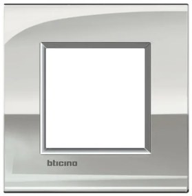 Bticino Living.Light rámeček AIR 2 moduly palladium LNE4802PL