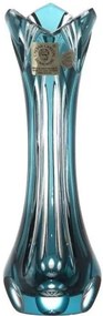 Váza Lotos I, barva azurová, výška 155 mm