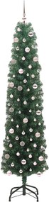 Umělý vánoční stromeček Zelená 240 cm PVC, ocel a plast 3394971