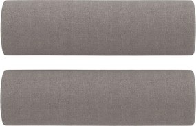 2dílná sedací souprava s polštáři taupe textil 3201857