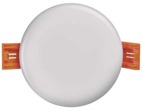 LED panel 75mm, kruhový vestavěný bílý, 6W neut. bíla, IP65 71809