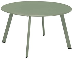 442226 ProGarden Zahradní konferenční stolek 70 x 40 cm matně zelený