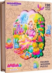 Puzzle Puzzler dřevěné, barevné - Amelia Princess of Magic [6950348]