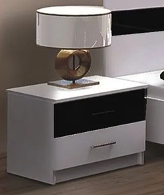 Casarredo - Komfort nábytek Noční stolek DUBAJ/CLEMENTE černý