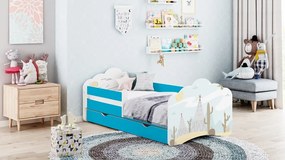 Dětská postel Tobík - poušť (Vybírat můžete z mnoha motivů a barev.)
