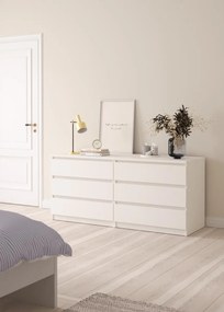 FALCO Komoda Simplicity 232 bílá
