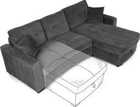 Autronic Rohová sedací souprava ASB-C3990 Barva potahu: Krémová