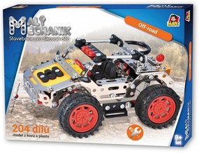 Stavebnice malý mechanik off-road, 204 ks, 28 x 37 x 4,5 cm