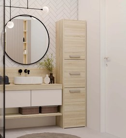 Koupelnový sloupek S43 dub sonoma