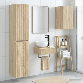 Sada koupelnového nábytku 3 ks Dub sonoma 33 x 34,5 x 160 cm 3406045