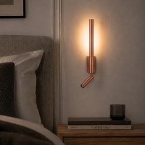 Brilagi -LED Nástěnné bodové svítidlo VIXON LED/3W/230V + LED/5W bronzová CRI 90