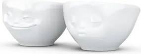 FIFTYEIGHT Sada misek Grinsend  Küssend bílá / Sada misek / 100 ml