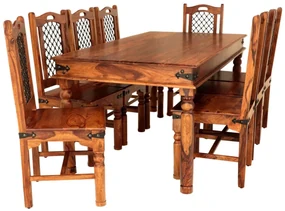 furniture-nabytek.cz - Jídelní set pro 8 osob z masivního dřeva palisandr
