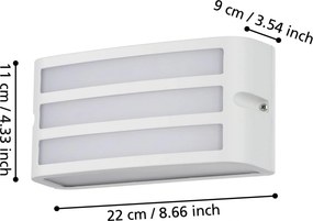 EG 900809 Venkovní nástěnné svítidlo CAMARDA 900809 - EGLO