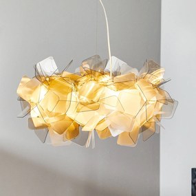 Slamp Clizia - designové závěsné světlo, šedé