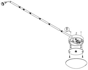EGLO 88968 - Příslušenství k lustru EXTENTION chrom