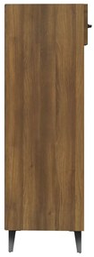 Botník hnědý dub 30 x 35 x 105 cm kompozitní dřevo - Default Title