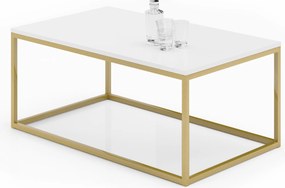 ADRK Furniture Konferenční stolek NARISA 100x60 CT-NAR-G-W