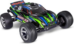 Traxxas rustler 1:10 bl-2s rtr zelený