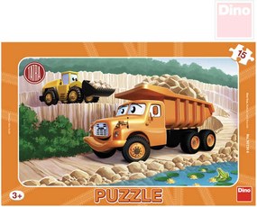 DINO Puzzle Tatra 15 dílků 25x15cm skládačka v rámečku dn301306