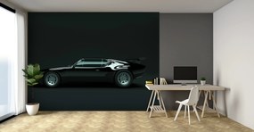 Malvis ® Tapeta 3D sportovní auto 1970 léta Vel. (šířka x výška): 216 x 140 cm