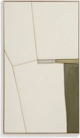 Ručně malovaný/3D obraz s rámem/na plátně 80x100 cm Deravia – Kave Home