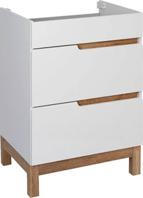 Comodo Koupelnová skříňka s keramickým umyvadlem Spok 60-2Z