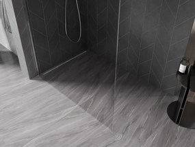 Mexen Kioto-X sprchová stěna Walk-in 90 x 200 cm, transparentní 10 mm, chrom - 800-090-101-01-00-X