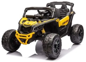 Elektrické autíčko Baby Mix Buggy Hornet 12V 4.5Ah žluté