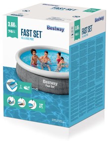 Bestway Nafukovací bazén Fast Set, 366 x 76 cm