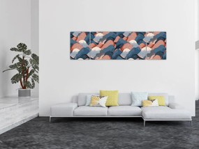 Obraz - Vlny a kopce (170x50 cm)