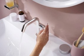 Hansgrohe Tecturis S, páková umyvadlová baterie 110 Fine CoolStart EcoSmart+ bez odtokové soupravy, chromová, HAN-73321000