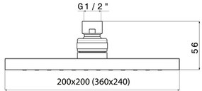 Hansgrohe + Alpi HG SET 8 - Sprchový set pod omítku, páková baterie Metropol, chrom