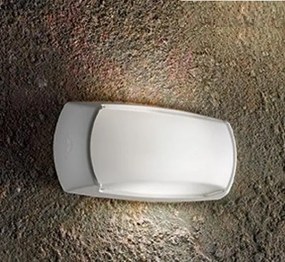 ILUX 123776 Venkovní nástěnné svítidlo Ideal Lux Francy-2 AP1 bianco 123776 bílé - IDEALLUX