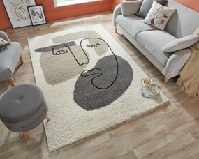 Flair Rugs koberce Kusový koberec Dakari Beauty Neutral - 120x170 cm