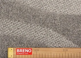 Breno Kusový koberec LORI PALMOY Linen, 133x190 cm, Šedá/Vícebarevné