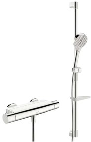 Hansa Optima - Sprchový set s termostatem, 3 proudy, chrom 48130331