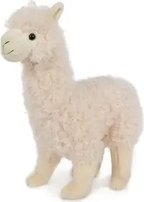 TEDDIES Plyšová lama alpaka bílá 30 cm / od 0 měsíců