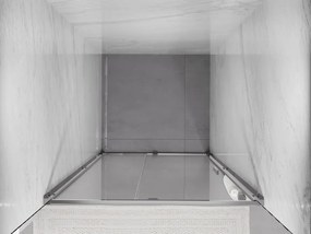 Mexen Exo sprchové dveře křídlové 105 cm, transparentní, chrom - 819-105-000-01-00
