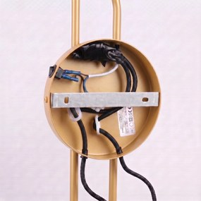Sollux Lighting Nástěnné svítidlo NOX 2 zlaté s vypínačem