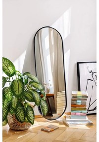 Černé nástěnné zrcadlo Bonami Essentials Lilee, 40 x 120 cm