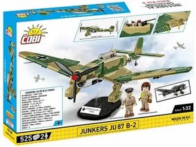COBI 5748 II WW Junkers JU 87 B,-2 / 525 kostek / 2 figurky / 1:32 / o